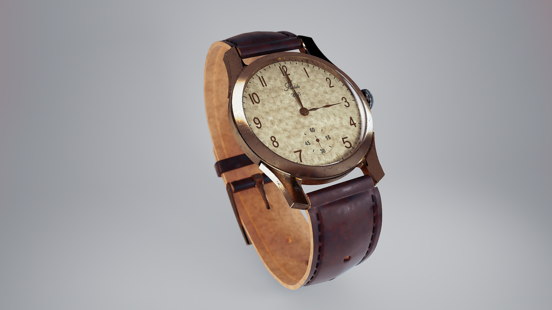 ArtStation - Old School Watch