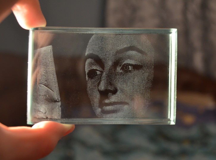 ArtStation - crystal laser engraving