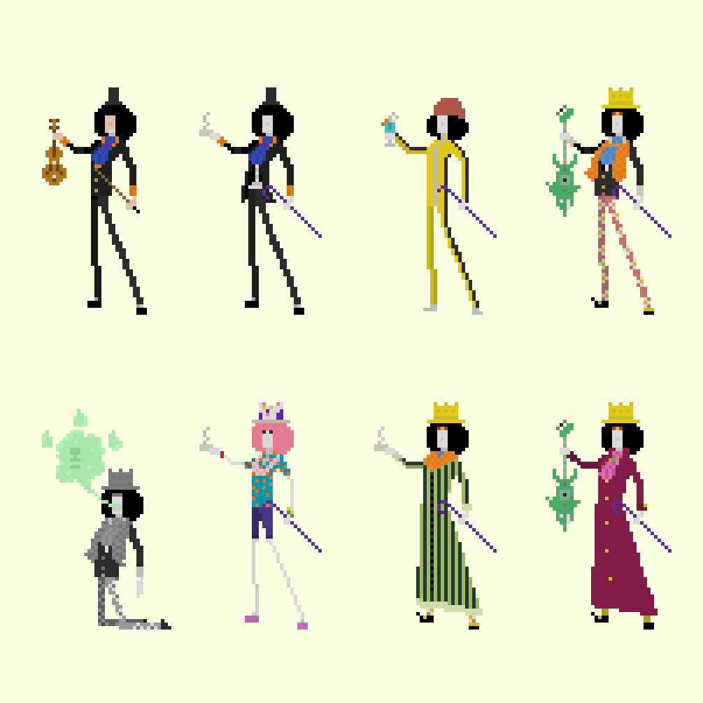 Will Ryan - One Piece Pixel Outfits