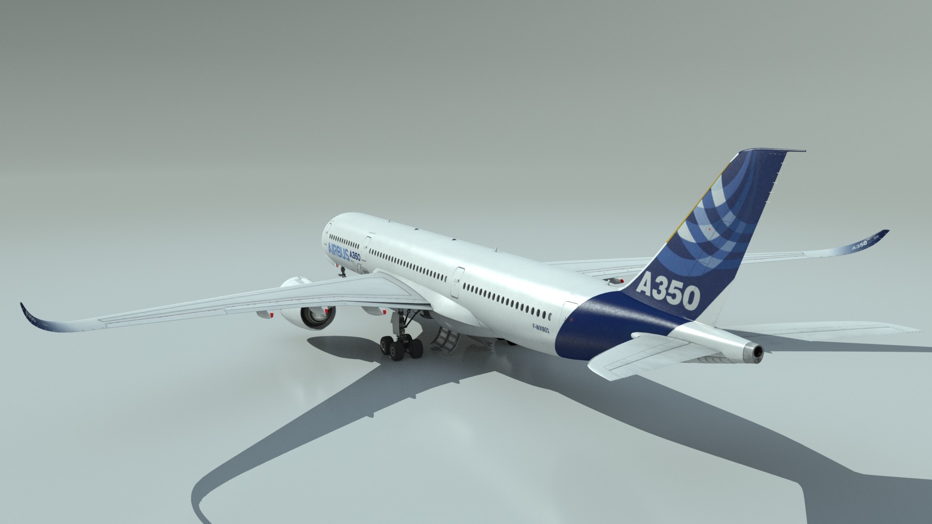 Valerii Sendetskyi Expert 3d Artist - Airbus A350 900