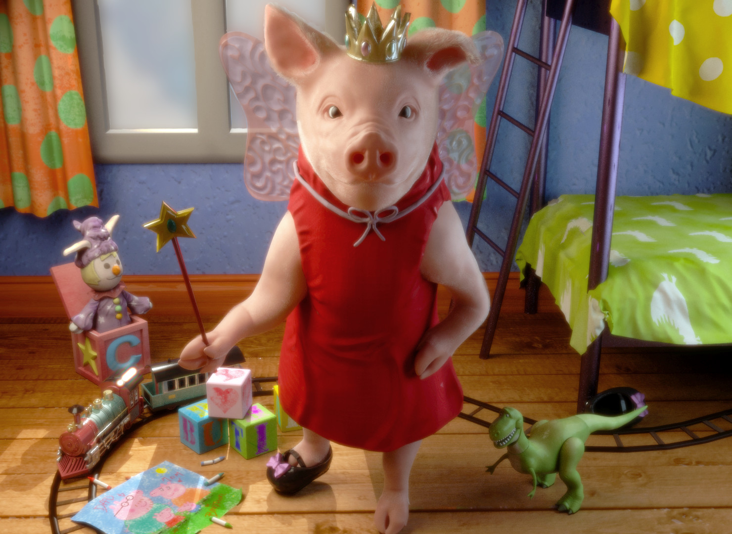 ArtStation - Real Peppa , Mr Fialkoski