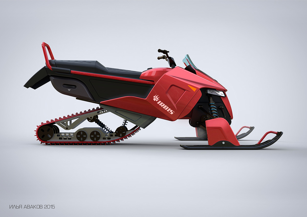 ArtStation - Concept snowmobile