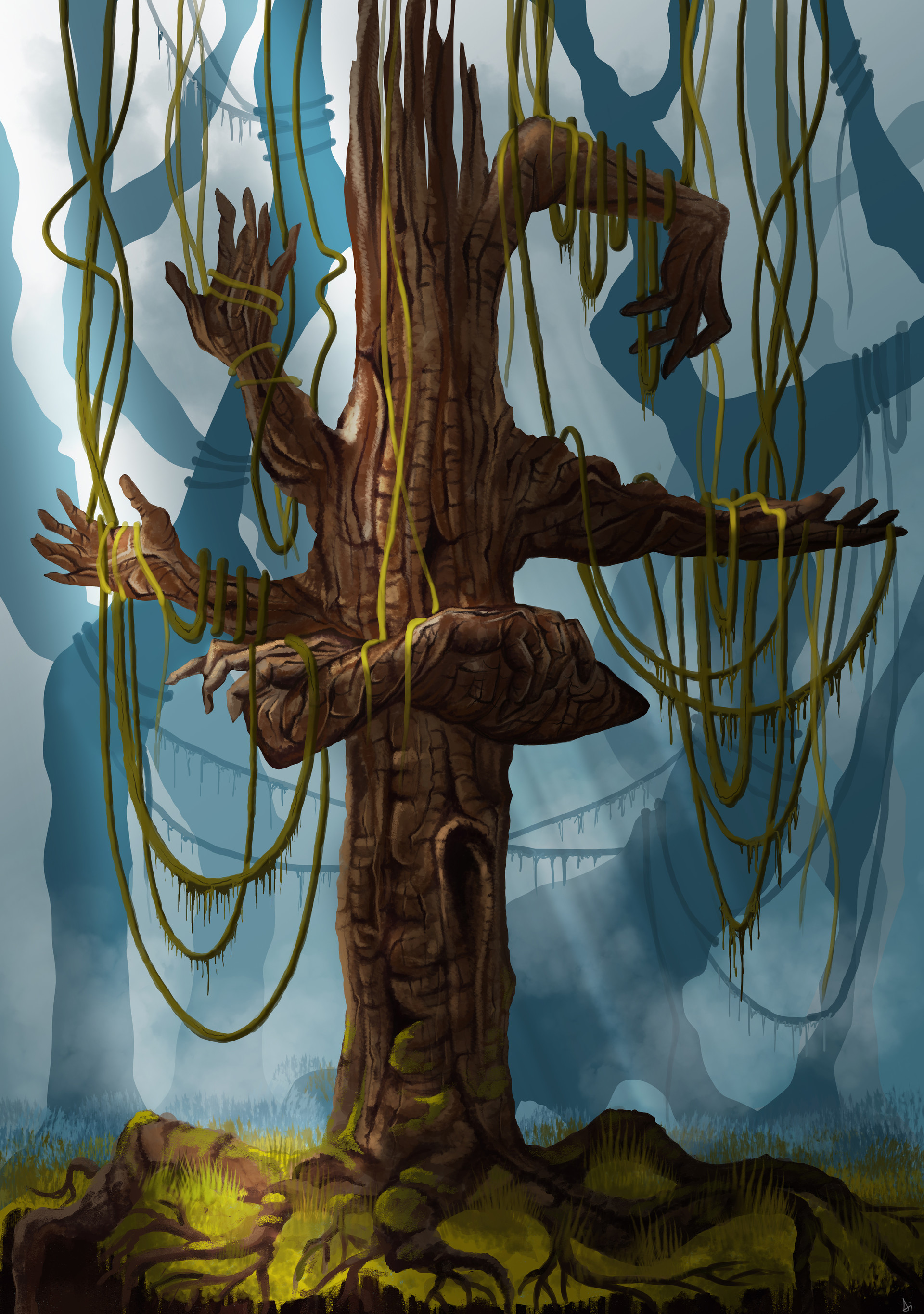 ArtStation - The Tree of My Endless Selfish Requests