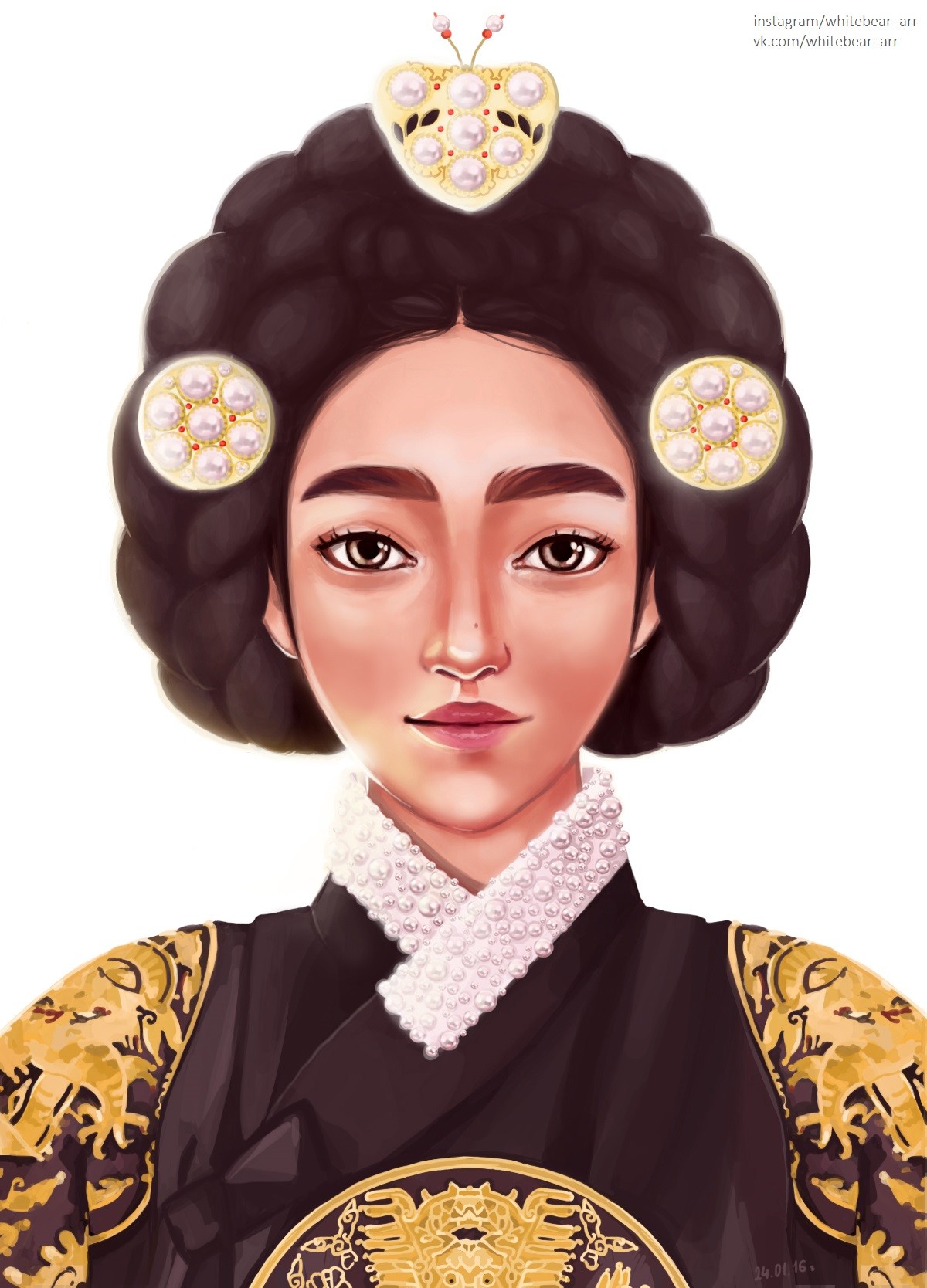 ArtStation - korean girl