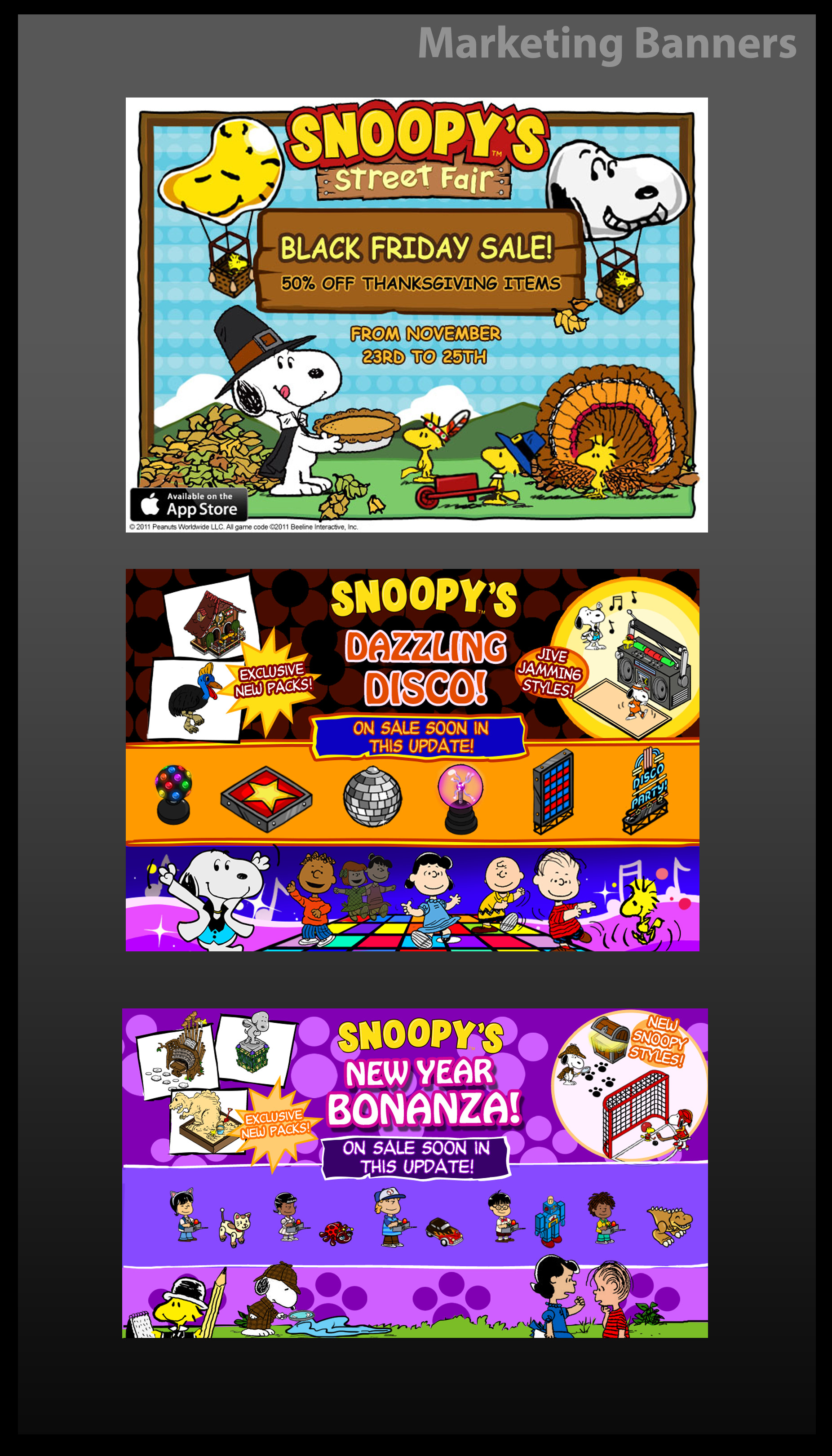Joel Hartmann - Snoopy Street Fair Designs/ Animation