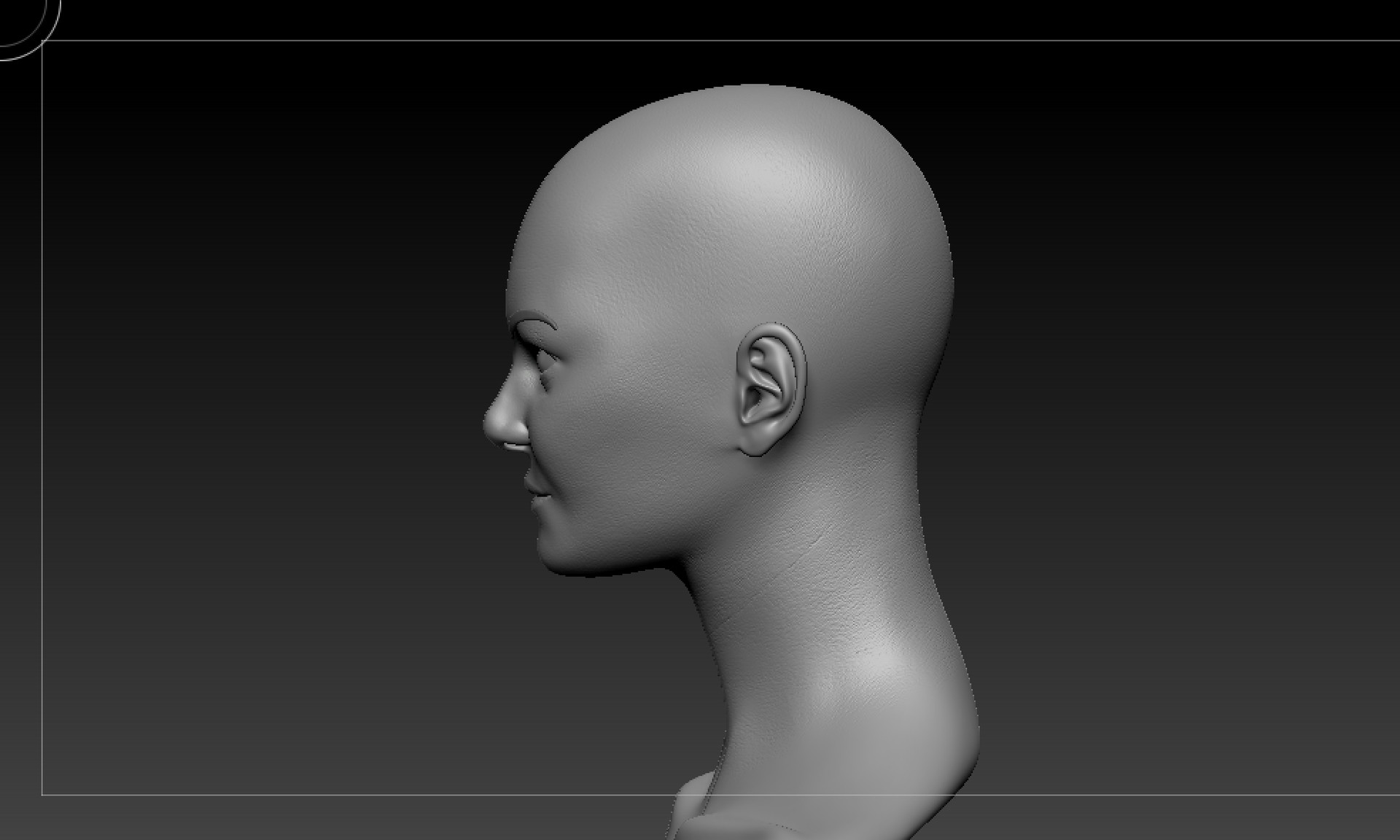 Emma Stone Side Profile