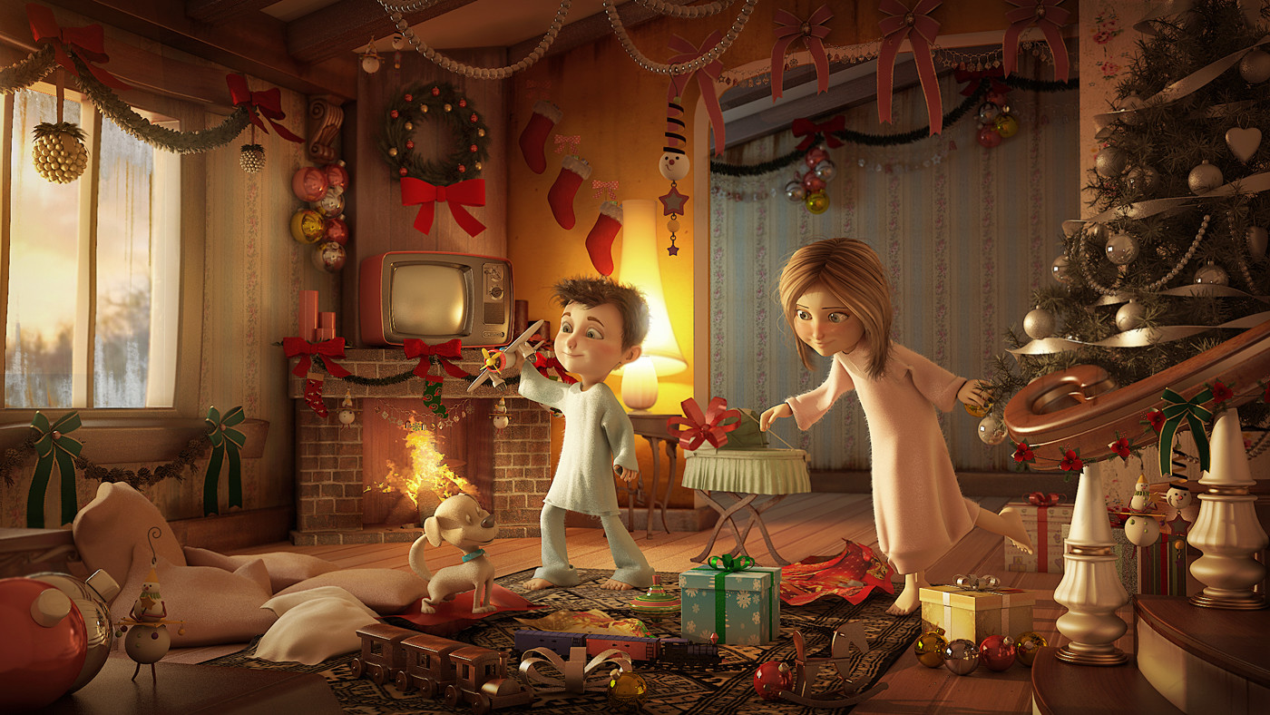 ArtStation - Christmas morning