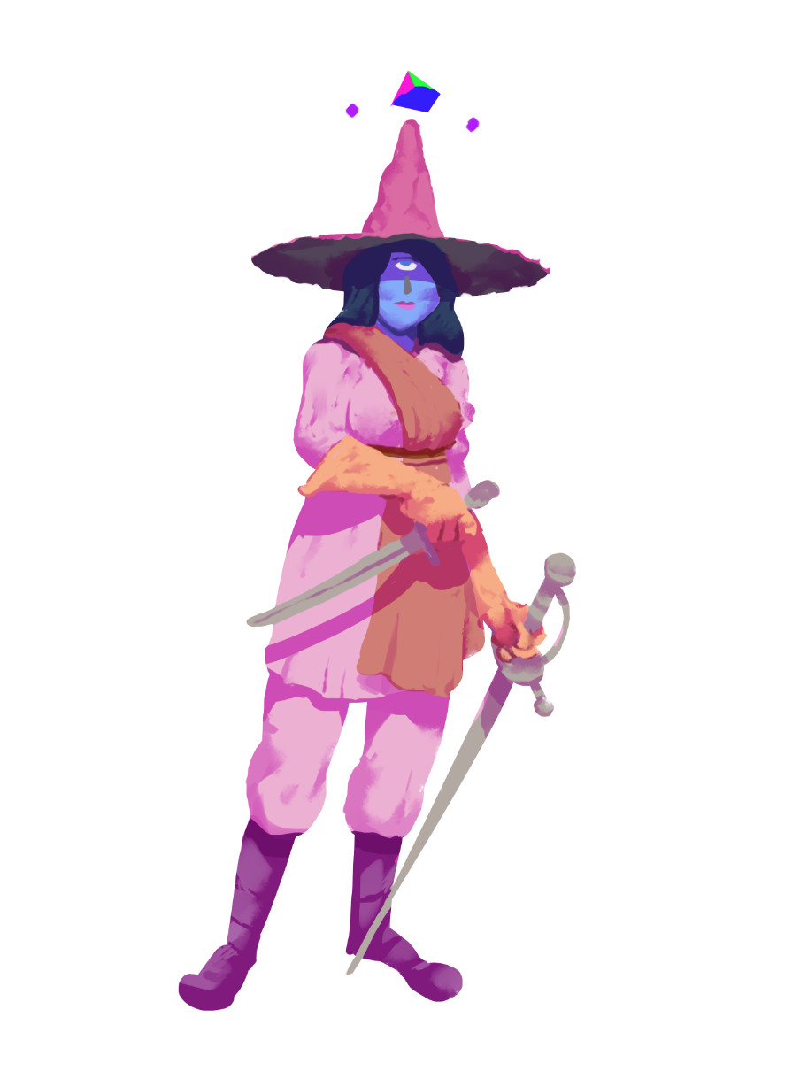 ArtStation - Pink Witch