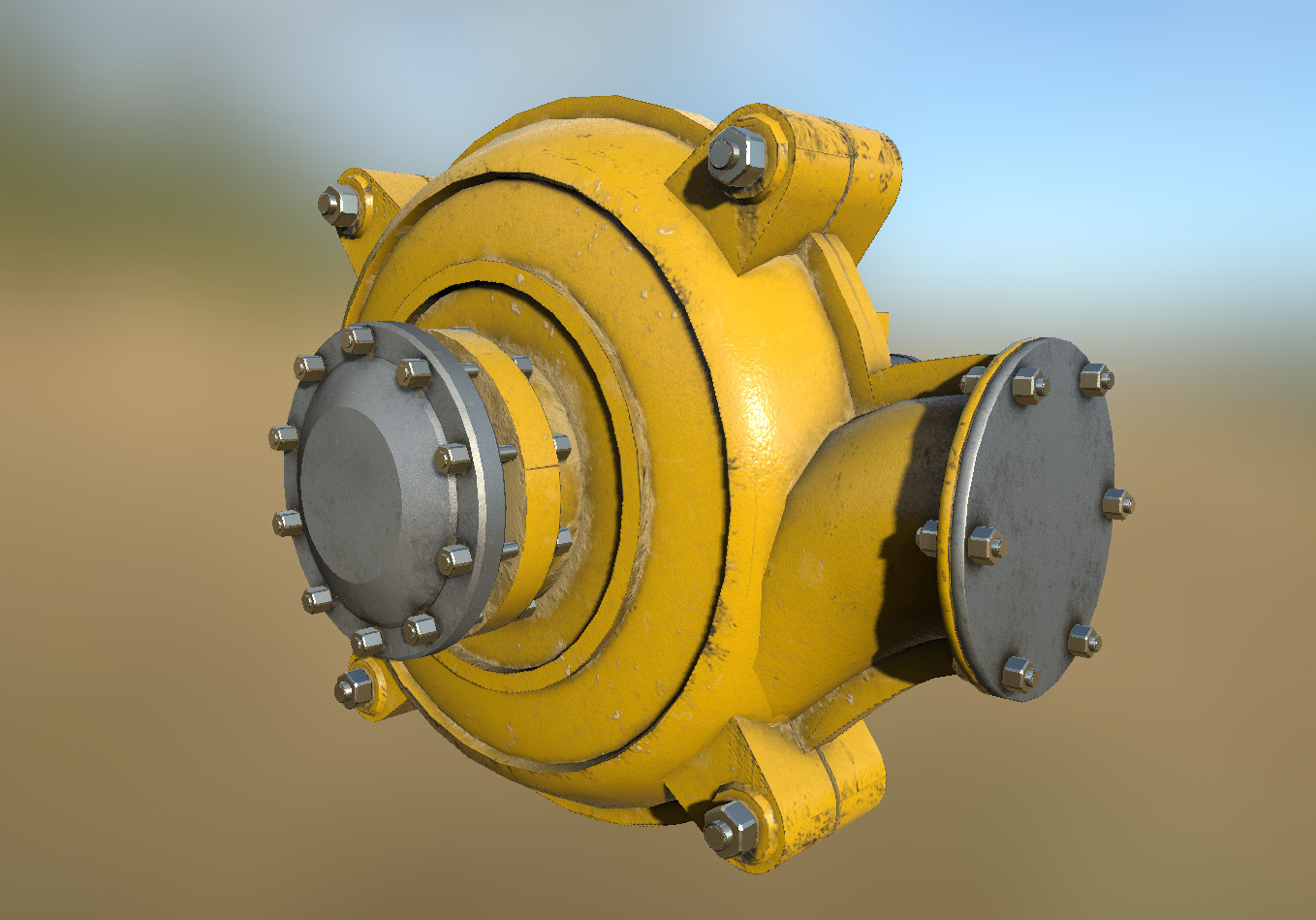 ArtStation - Water Pump Mining