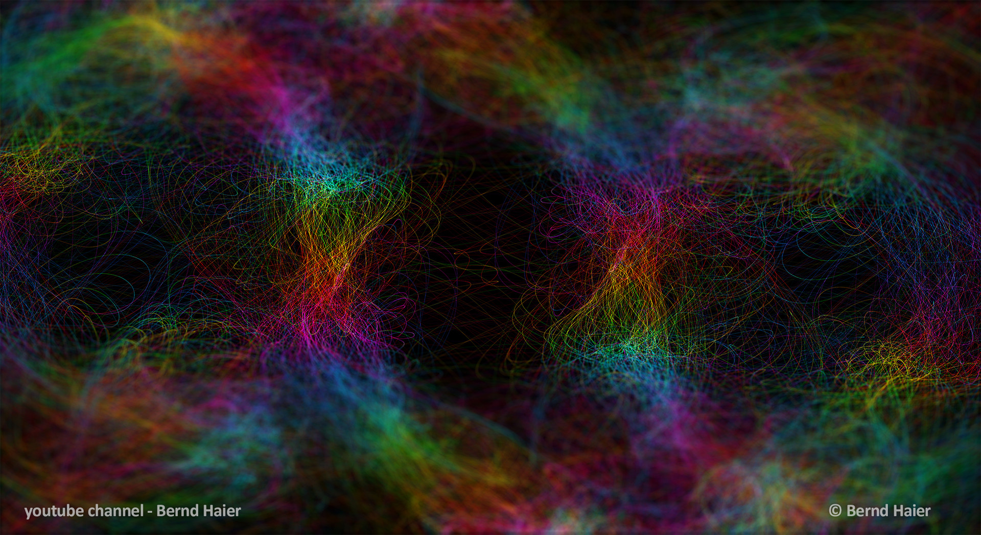 Bernd Haier - 2D Computer Art part 5 + video 1080p with sound