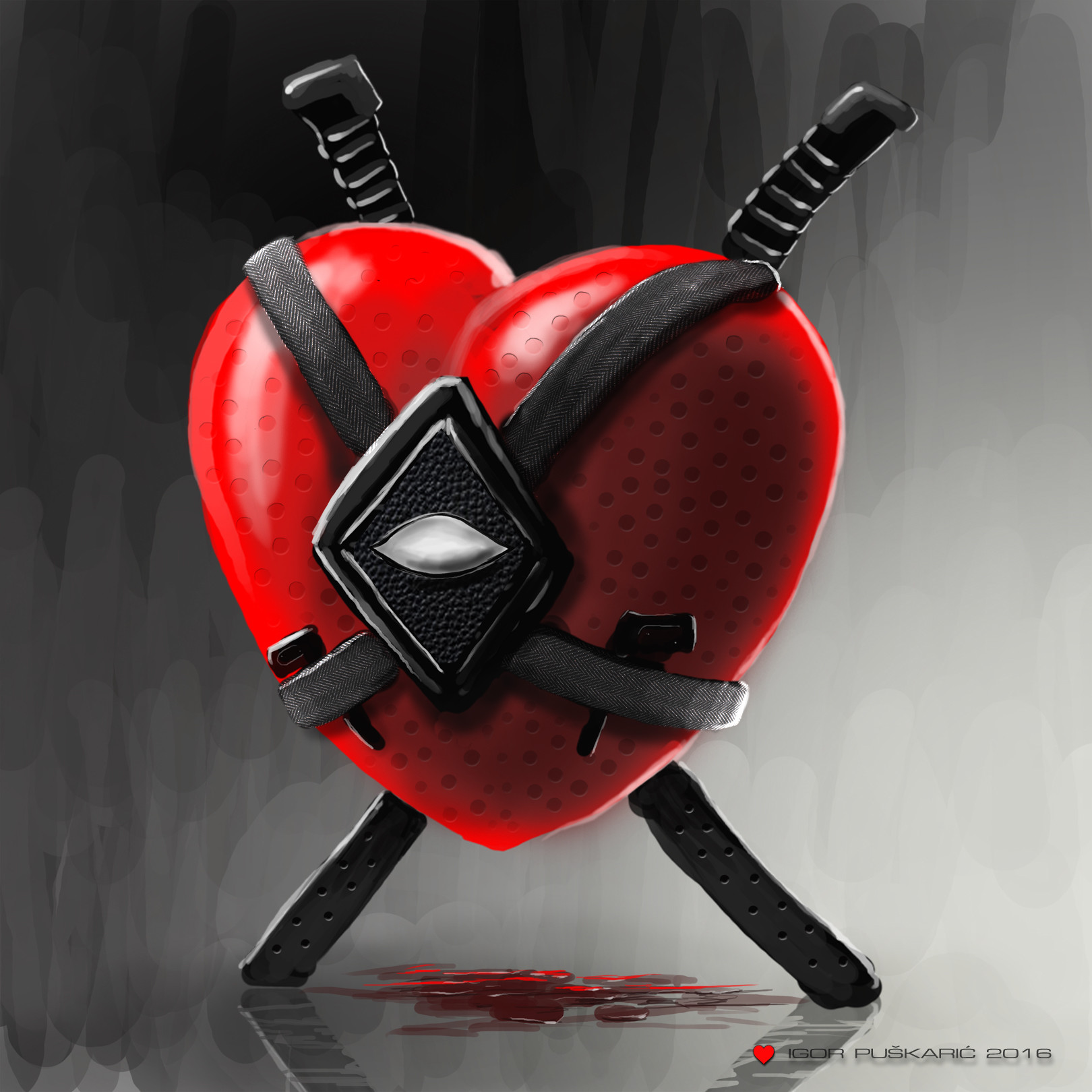 ArtStation - Deadpool valentine