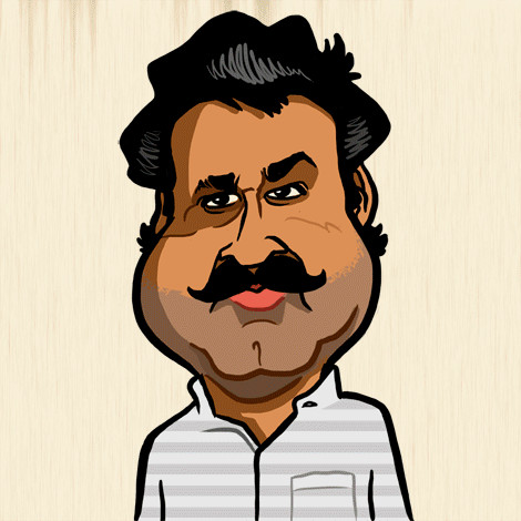 ArtStation - Mohanlal (4 variants + animated GIF)