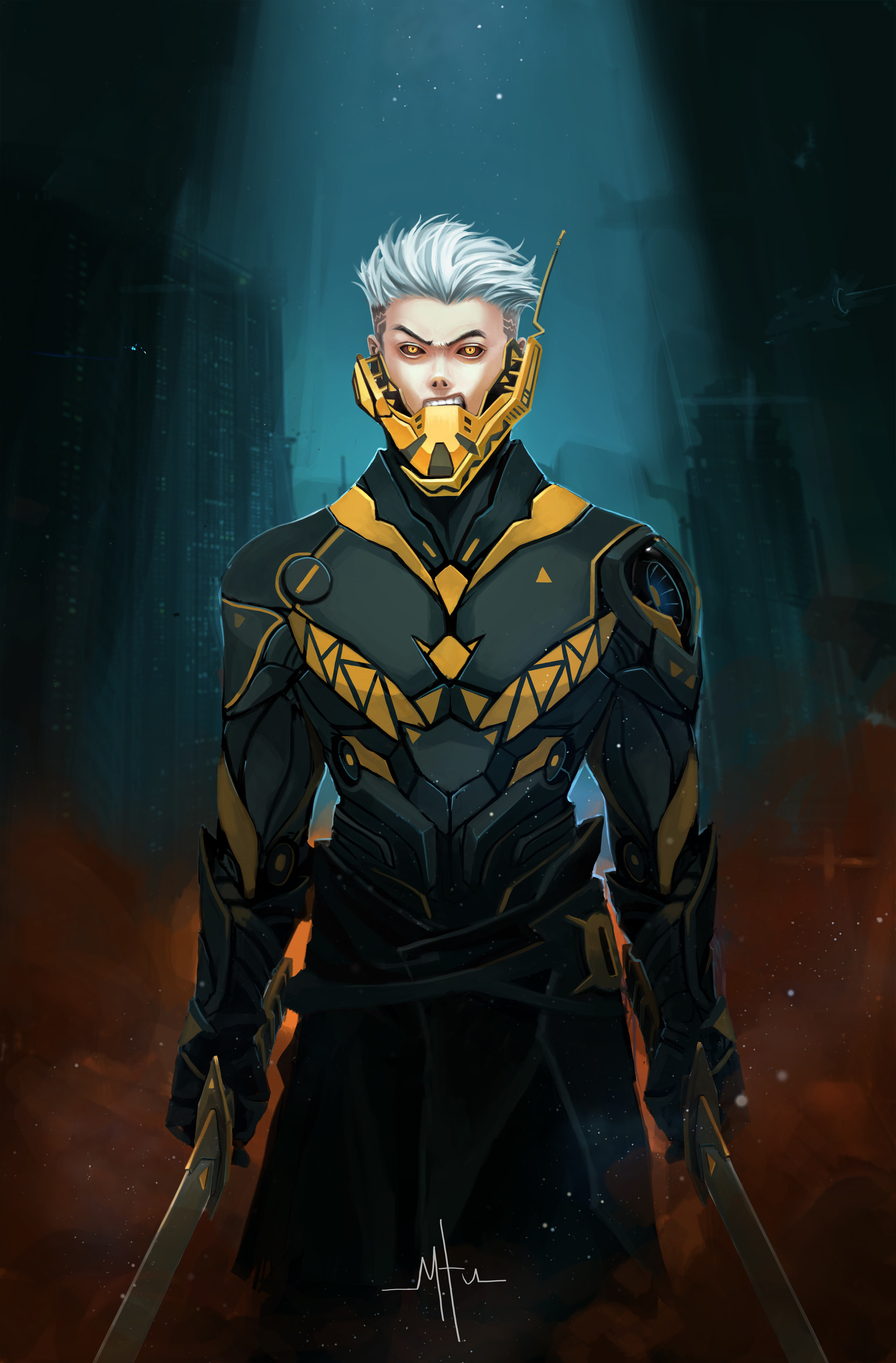 ArtStation - Cyborg Blade