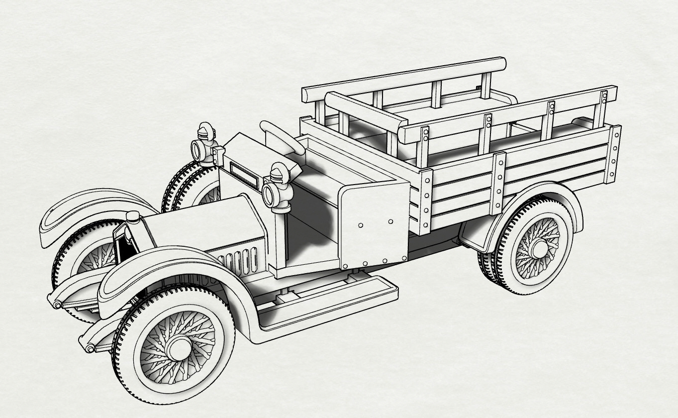 ArtStation - Crossley Tender