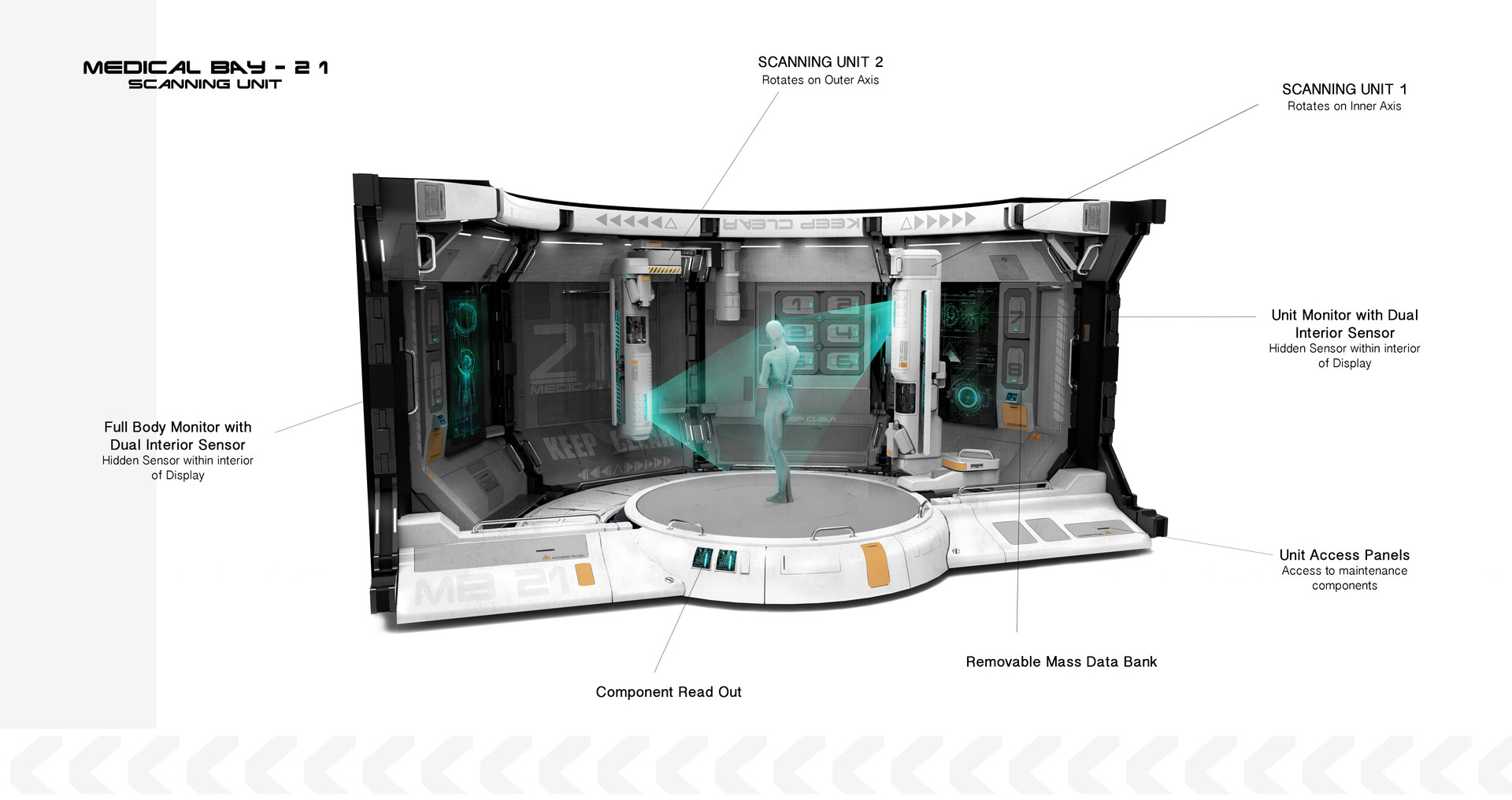 ArtStation - Medical Bay 21