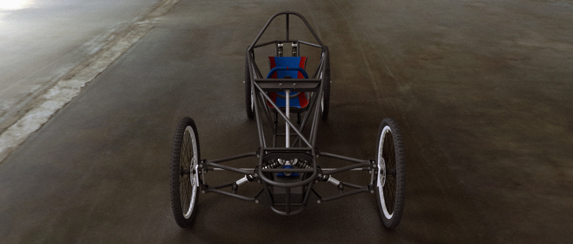 Fábio Orsi - 3D Technical Model - Gravity Car