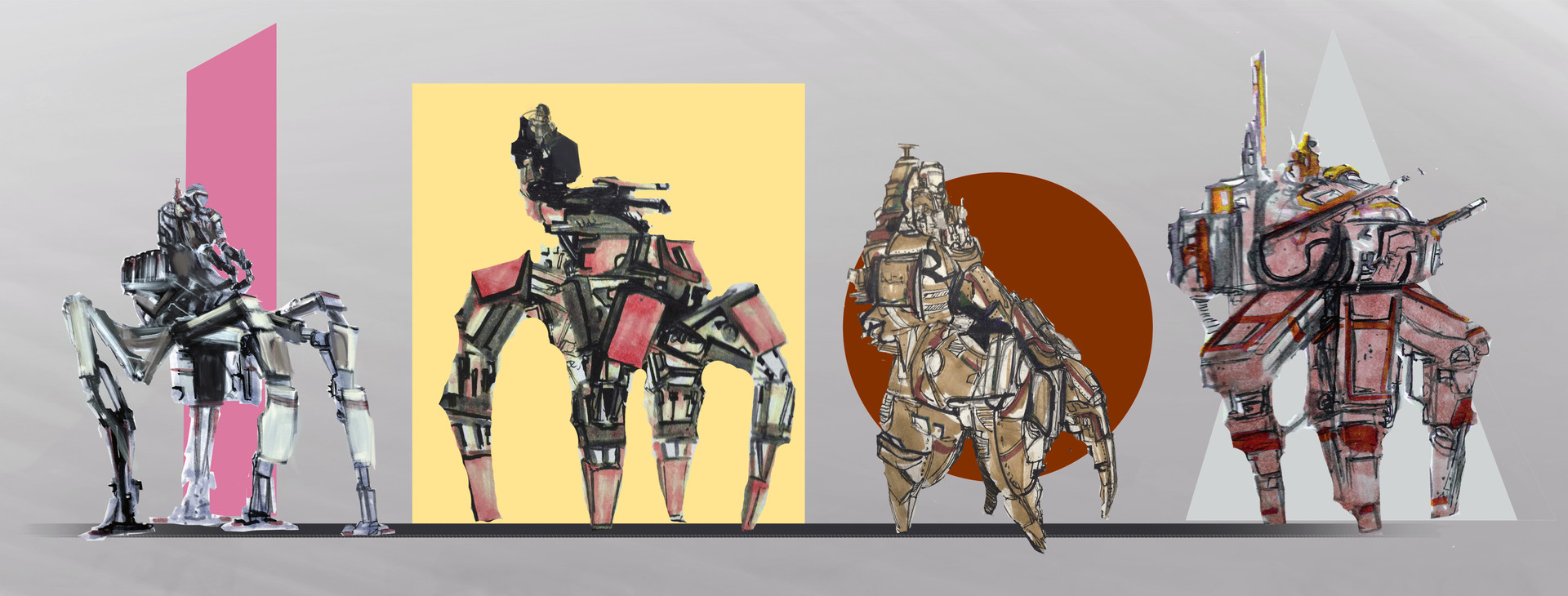 ArtStation - mech_walkers