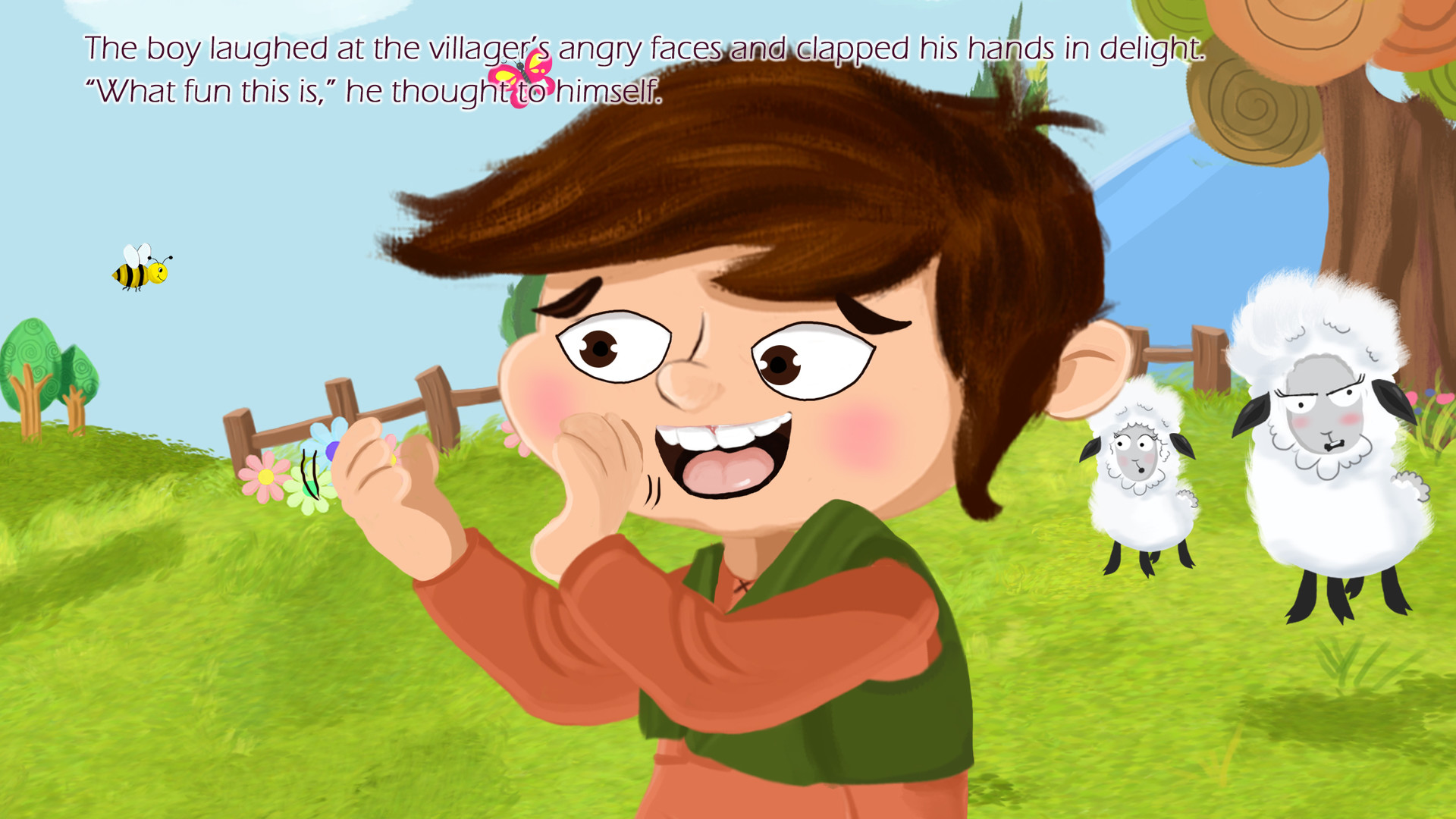 Laughing Boy Who Cried Wolf