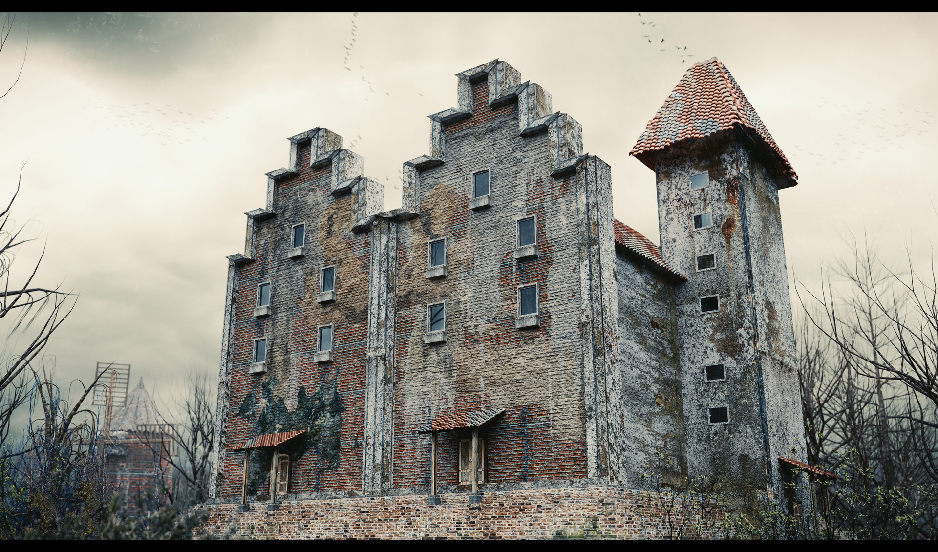 Artstation Brick House