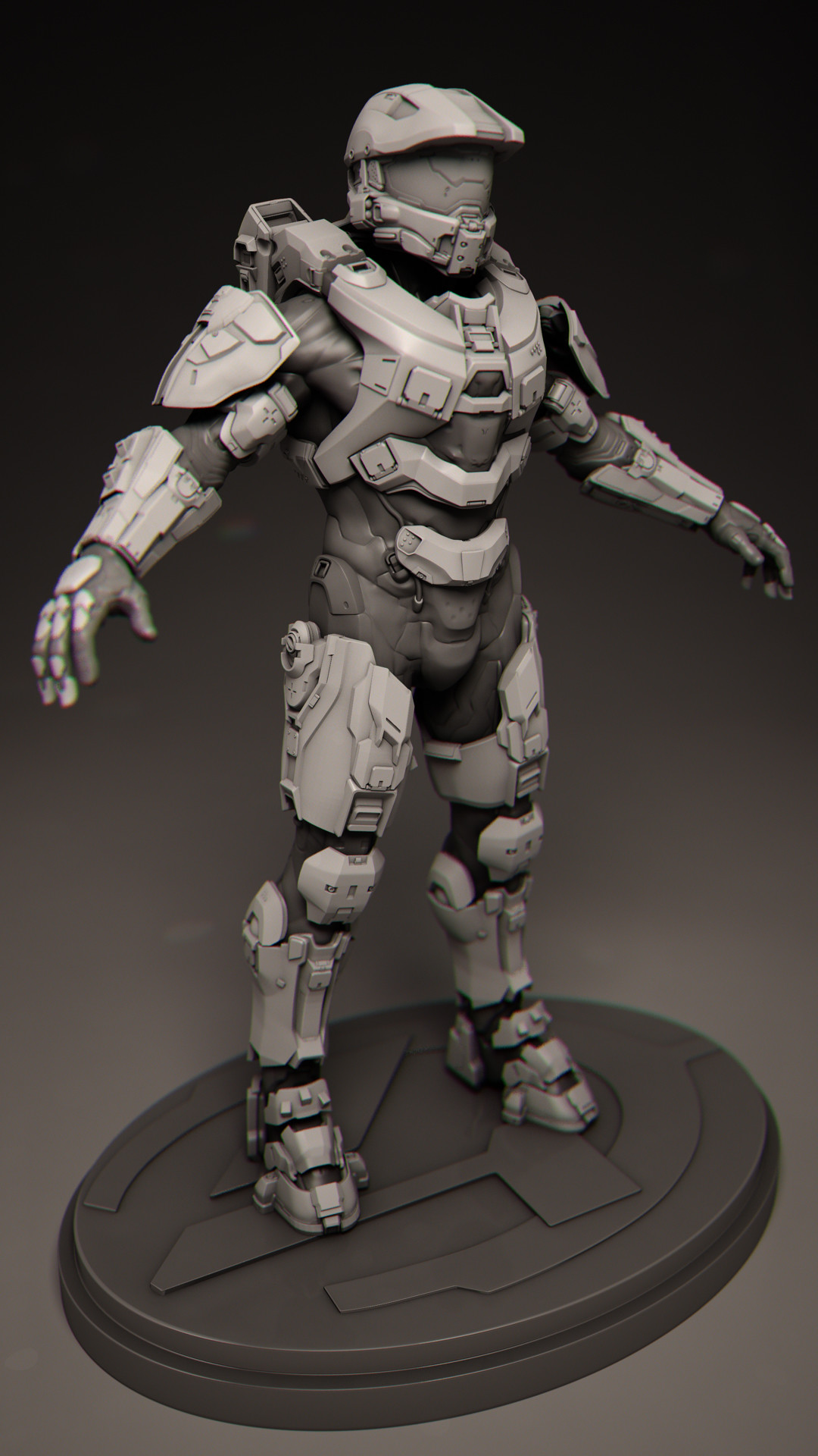 Halo 4 Master Chief Render