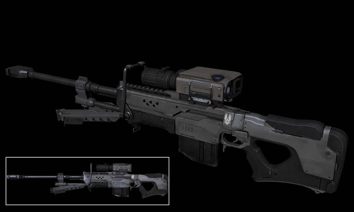 Halo 4 Sniper Rifle Halo 4 Battle Rifle | RPF Costume And Prop Maker