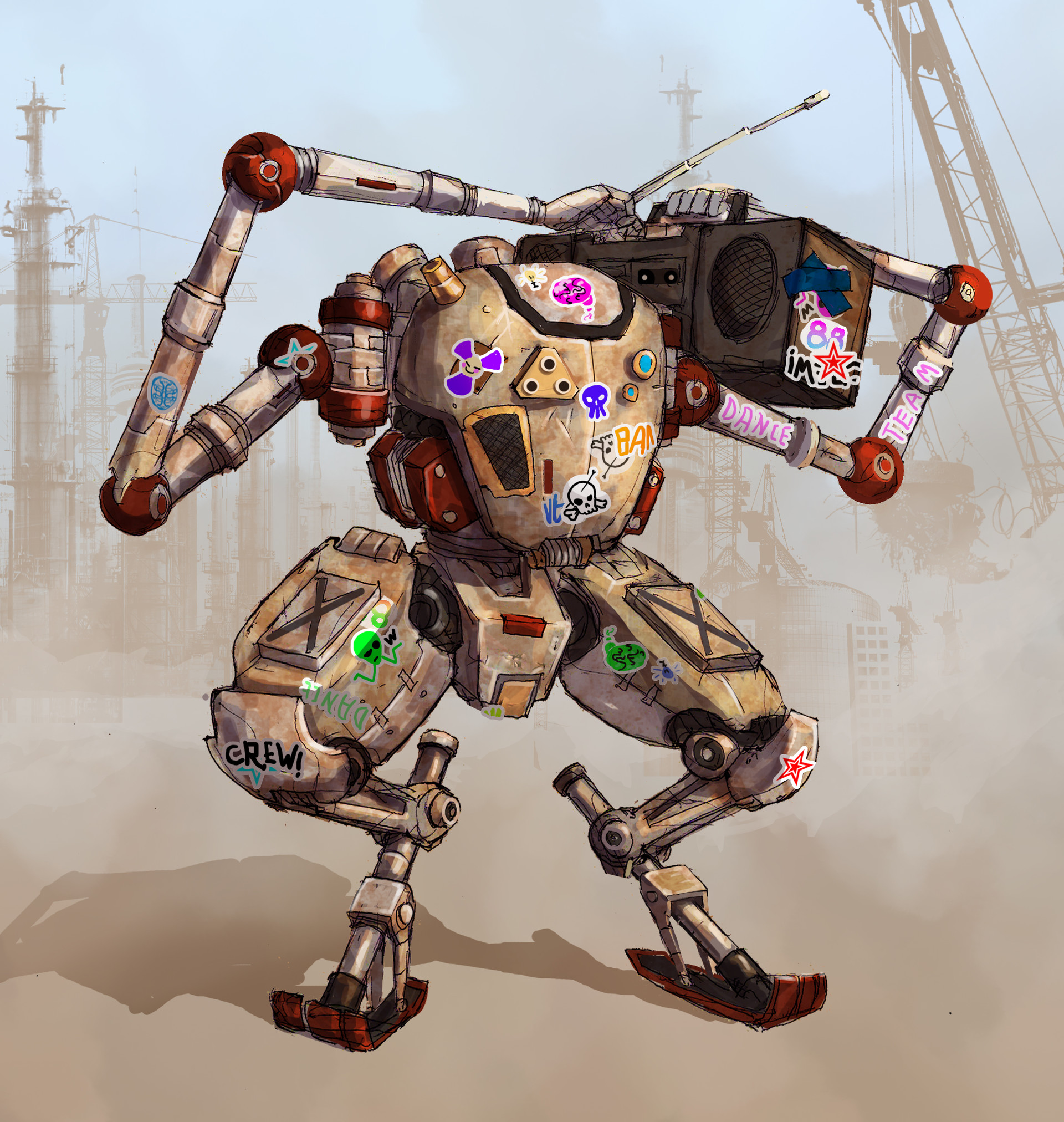 ArtStation - Retrobot