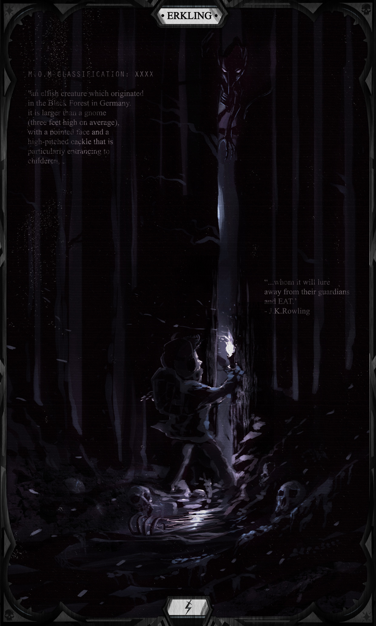 ArtStation - Fantastic Beasts - Erkling