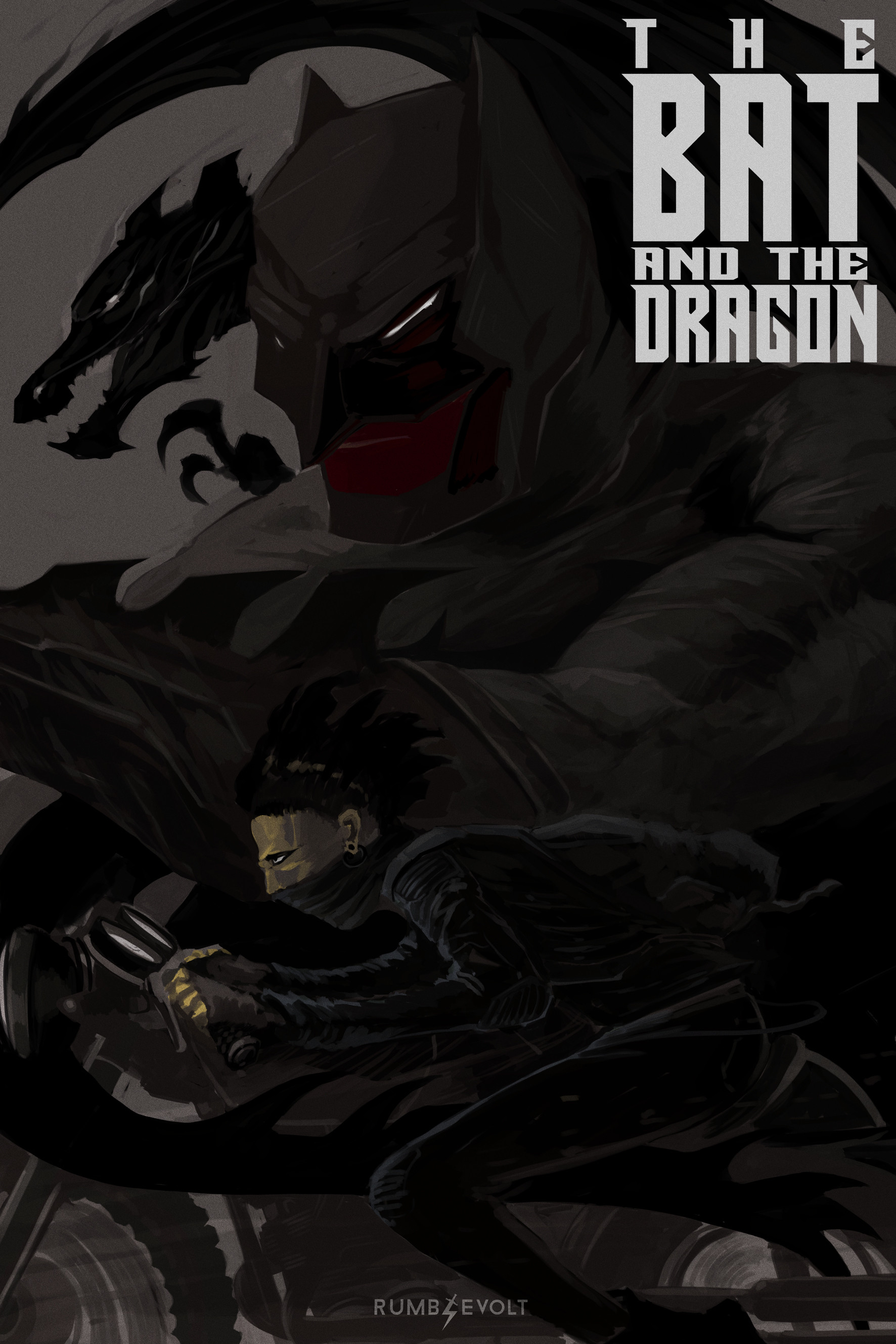 ArtStation - The Bat & The Dragon