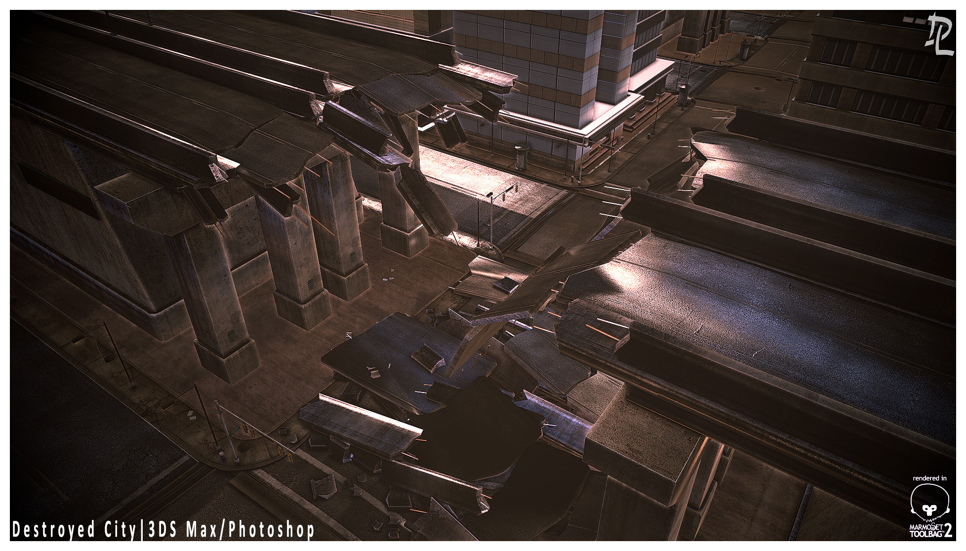 Keith Burlison - Destroyed City