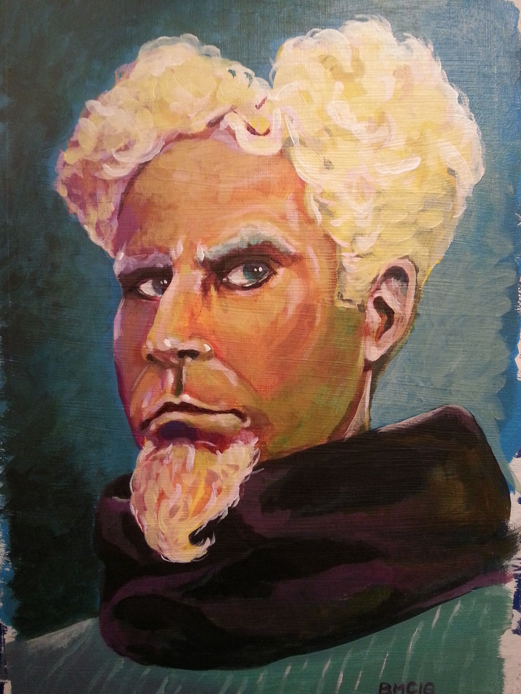 ArtStation - Mugatu - acrylic painting