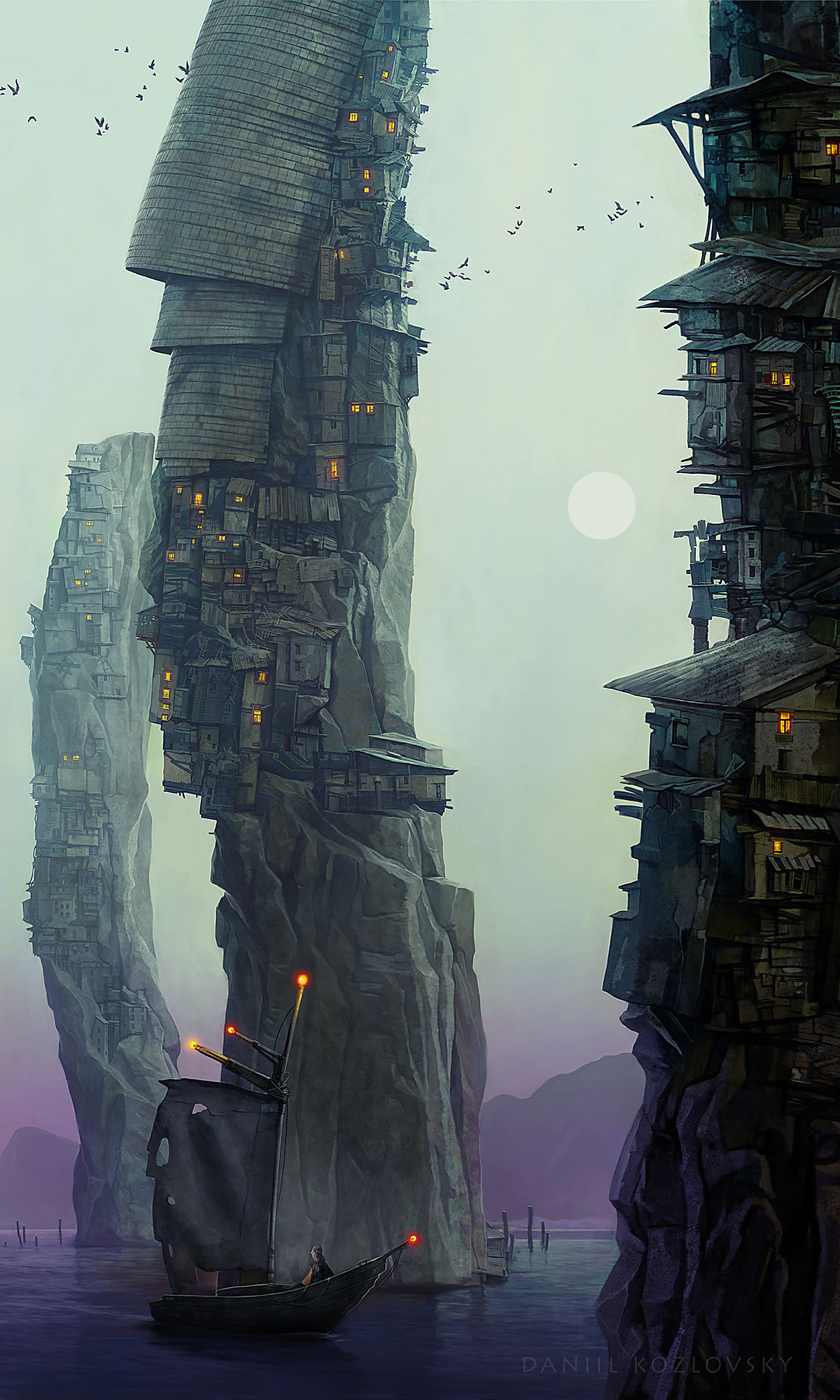 ArtStation - Sea Village