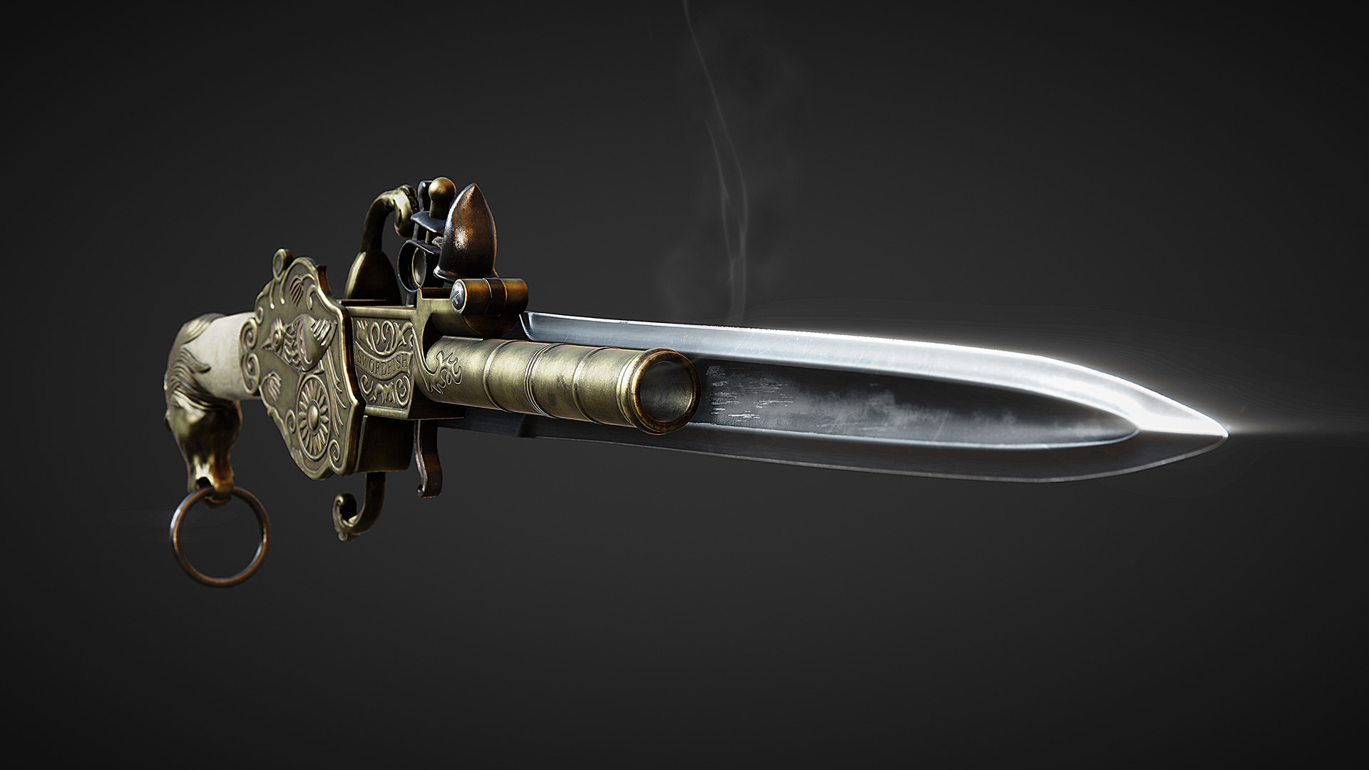 ArtStation - Flintlock Dagger Gun