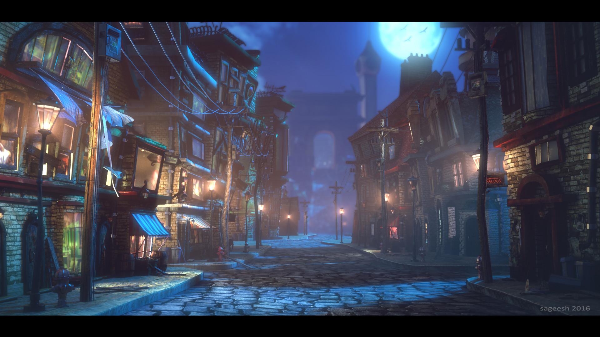 ArtStation - LC # 42 Pipers Alley