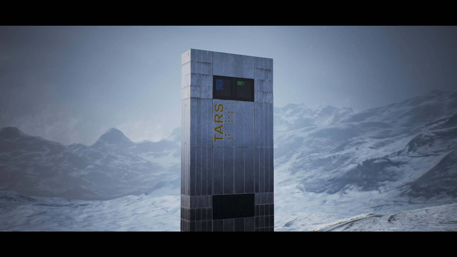 Bruno Parillo - Interstellar - TARS Animated Game Model