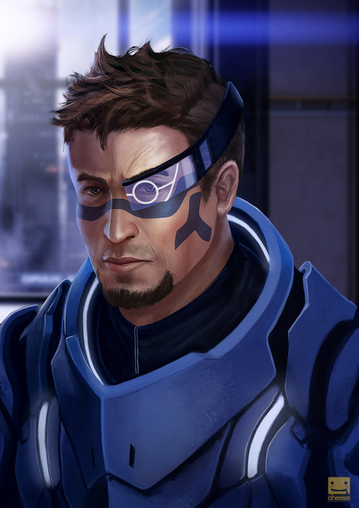 ArtStation - Human Garrus