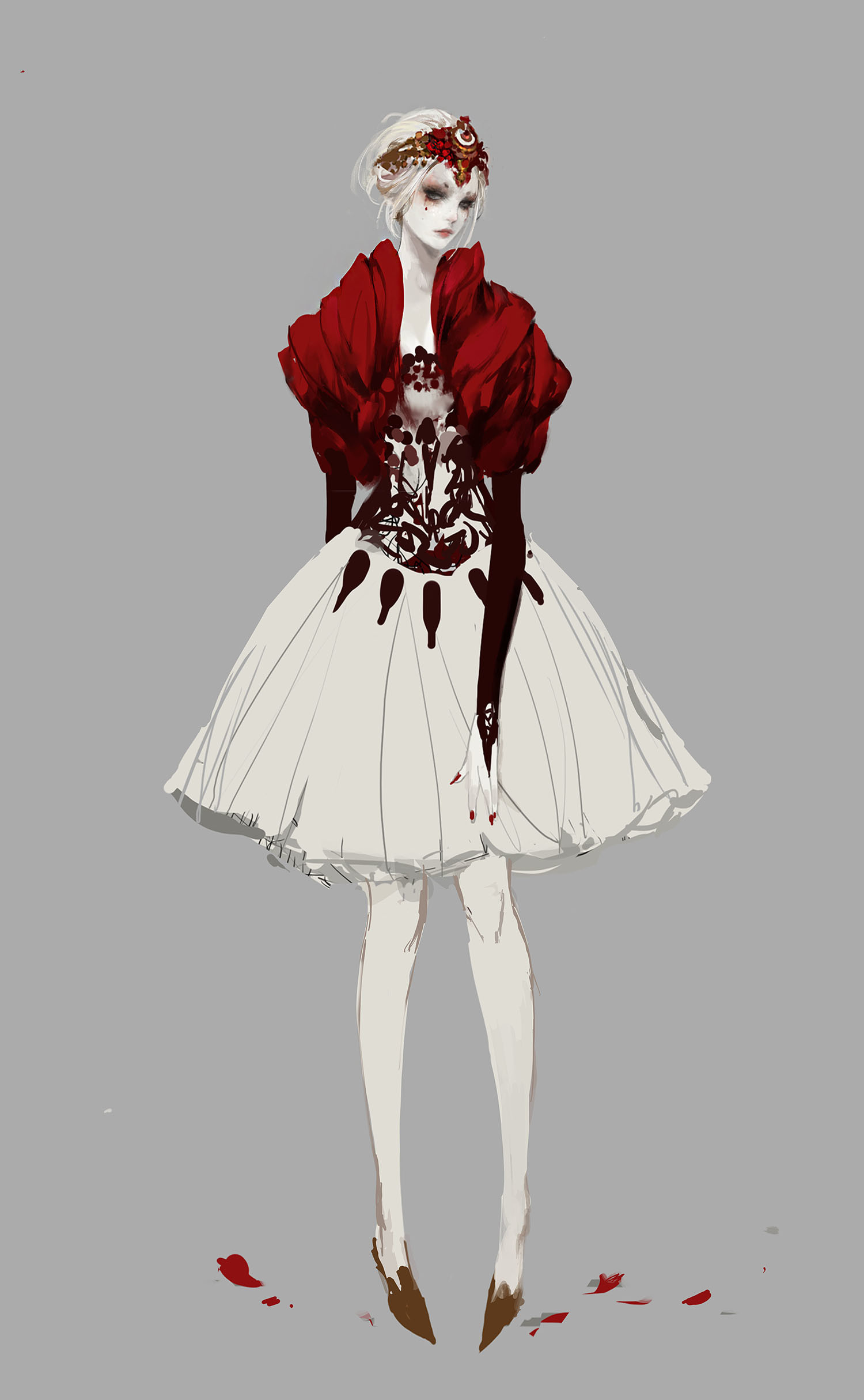 ArtStation - Red peach