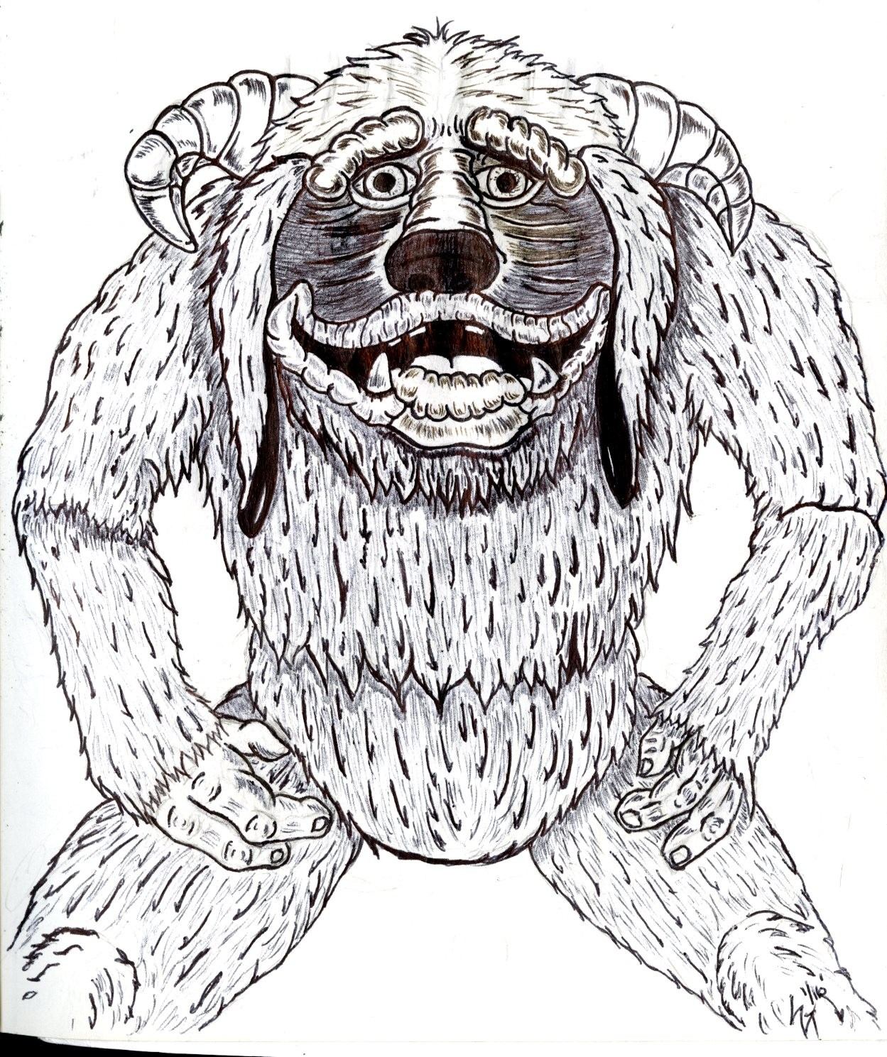 ArtStation - Ludo from Labyrinth