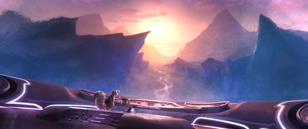 ArtStation - Scrat's Cosmic Scrat-tastrophe