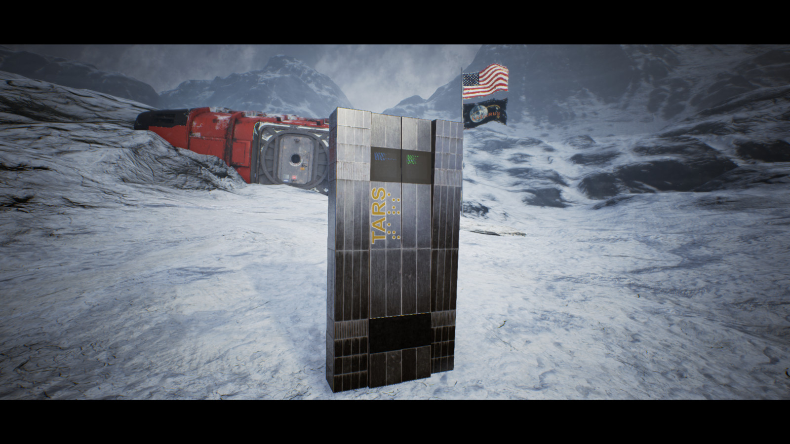 Bruno Parillo - Interstellar - TARS Animated Game Model