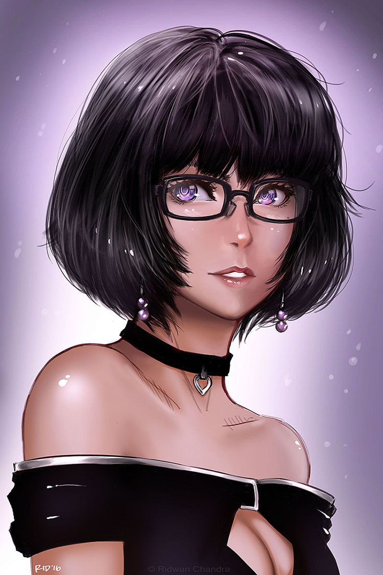 Ridwan Chandra - MeganeRid - Violet