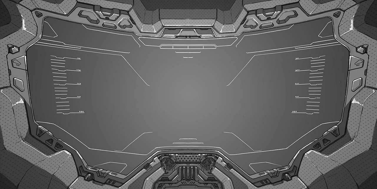 ArtStation - Master Chief helmet interior concept / Halo 5