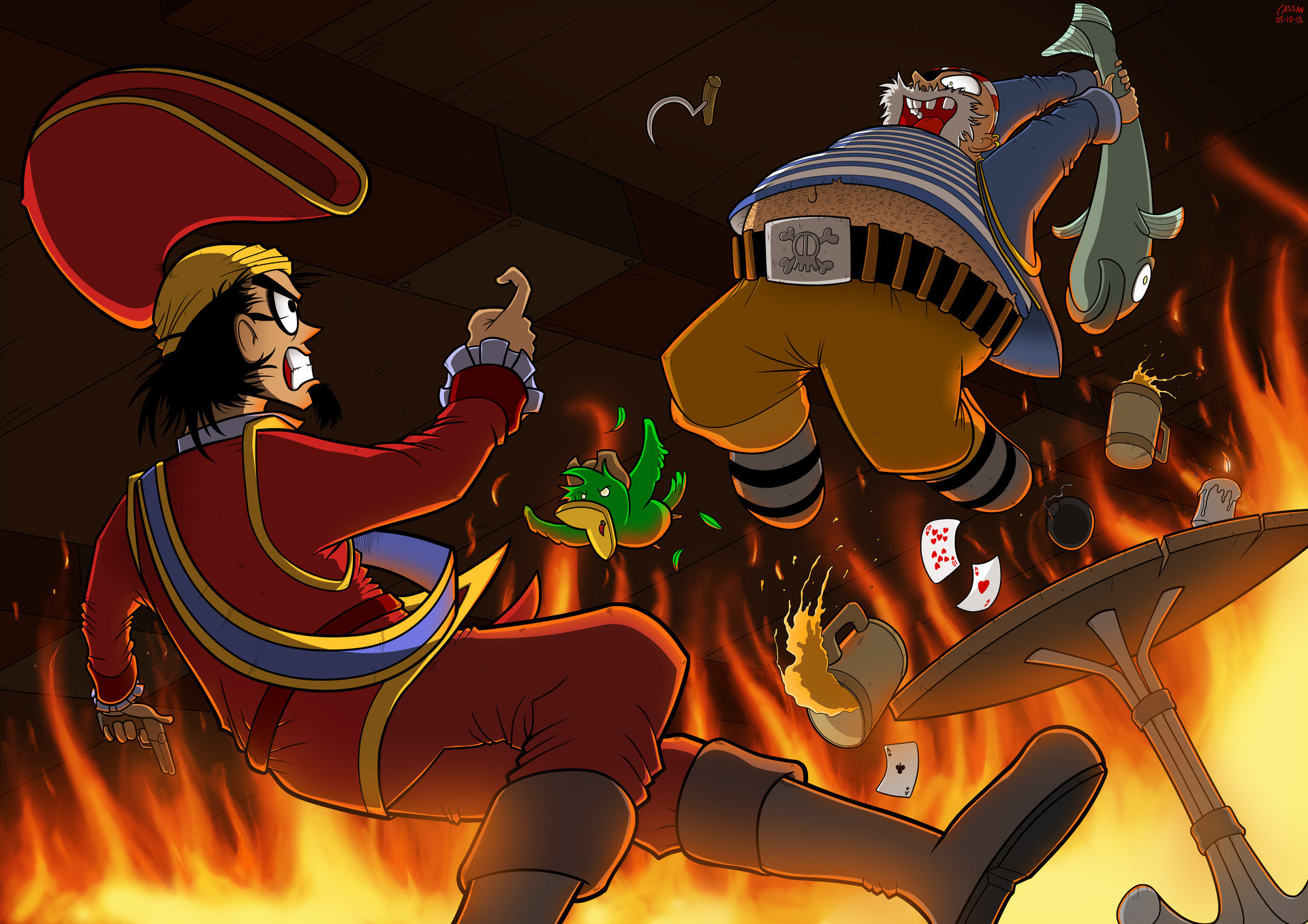 ArtStation - Short John Diamond & Captain Finger