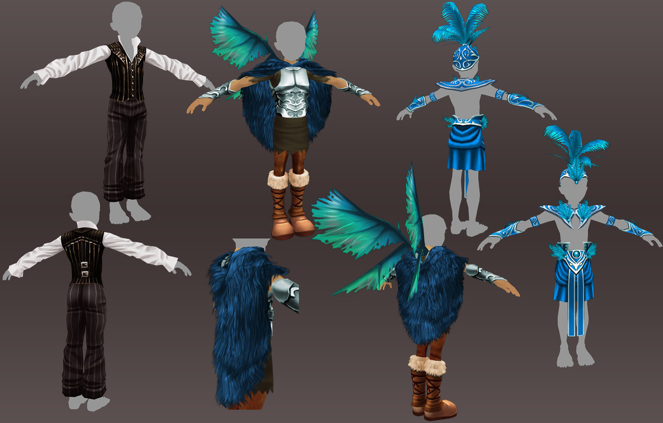 ArtStation - 3D Costumes Male