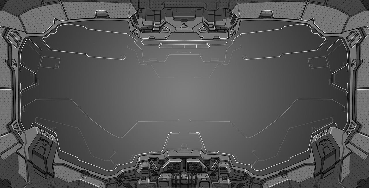 ArtStation - Frederic-104 helmet interior concept / Halo 5