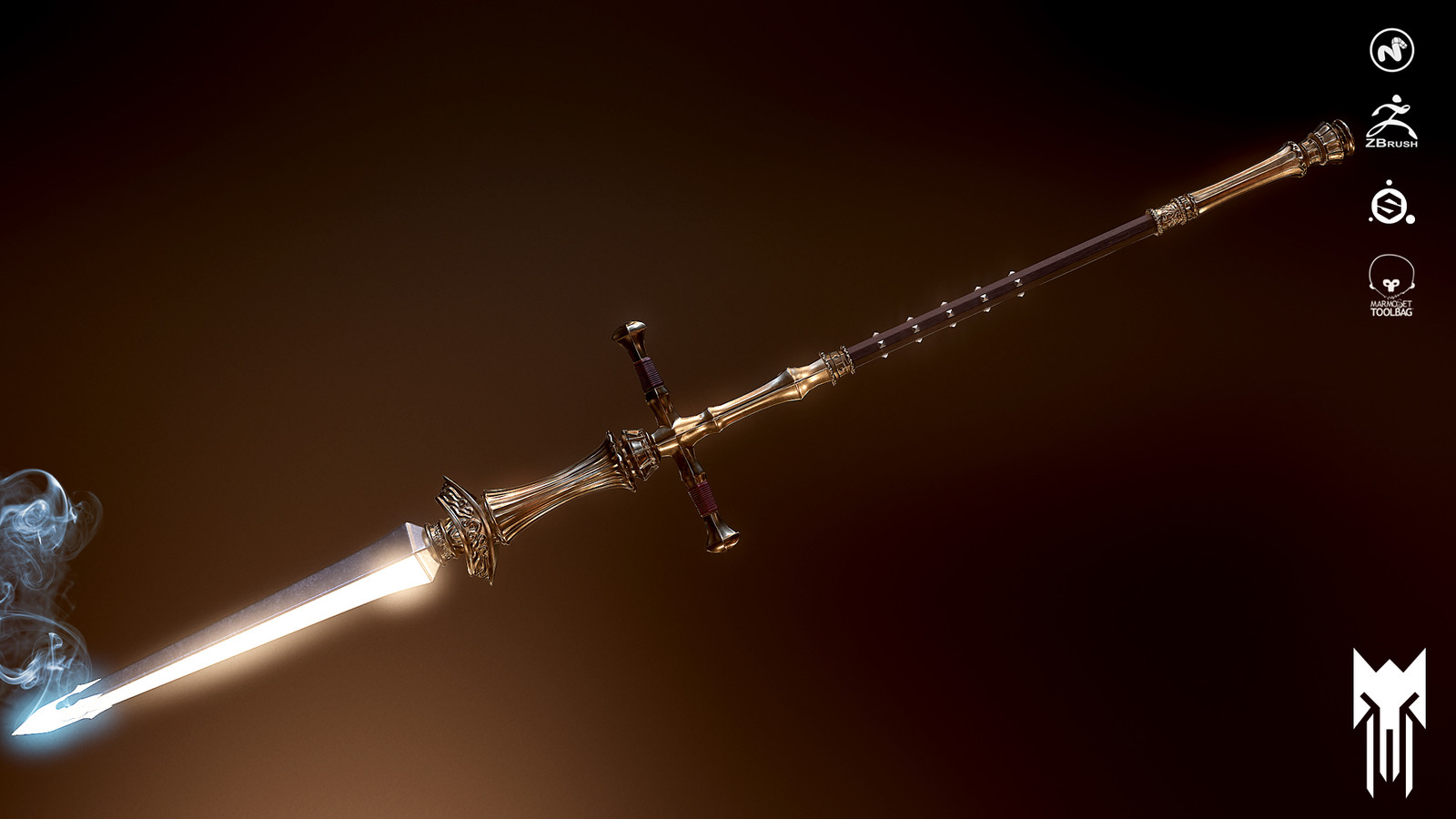 Elliot Sharp - Freelance 3D Artist - Dark Souls Hype - Dragonslayer Ornstein's Mighty Spear