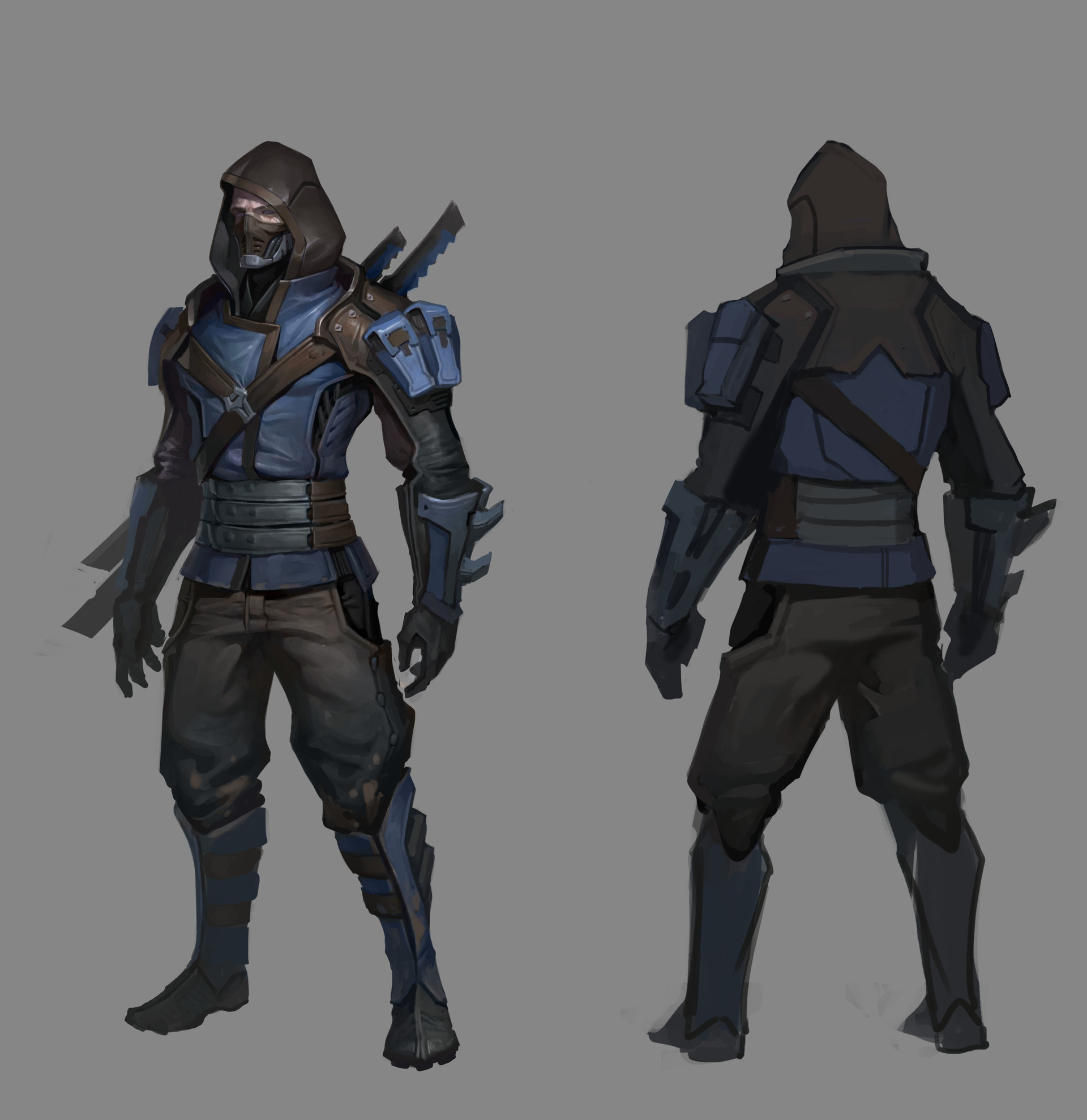 Modern Ninja Concept Art