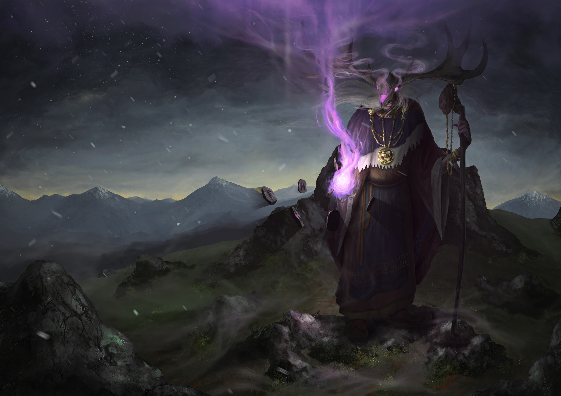 ArtStation - Louhi - The First Snow