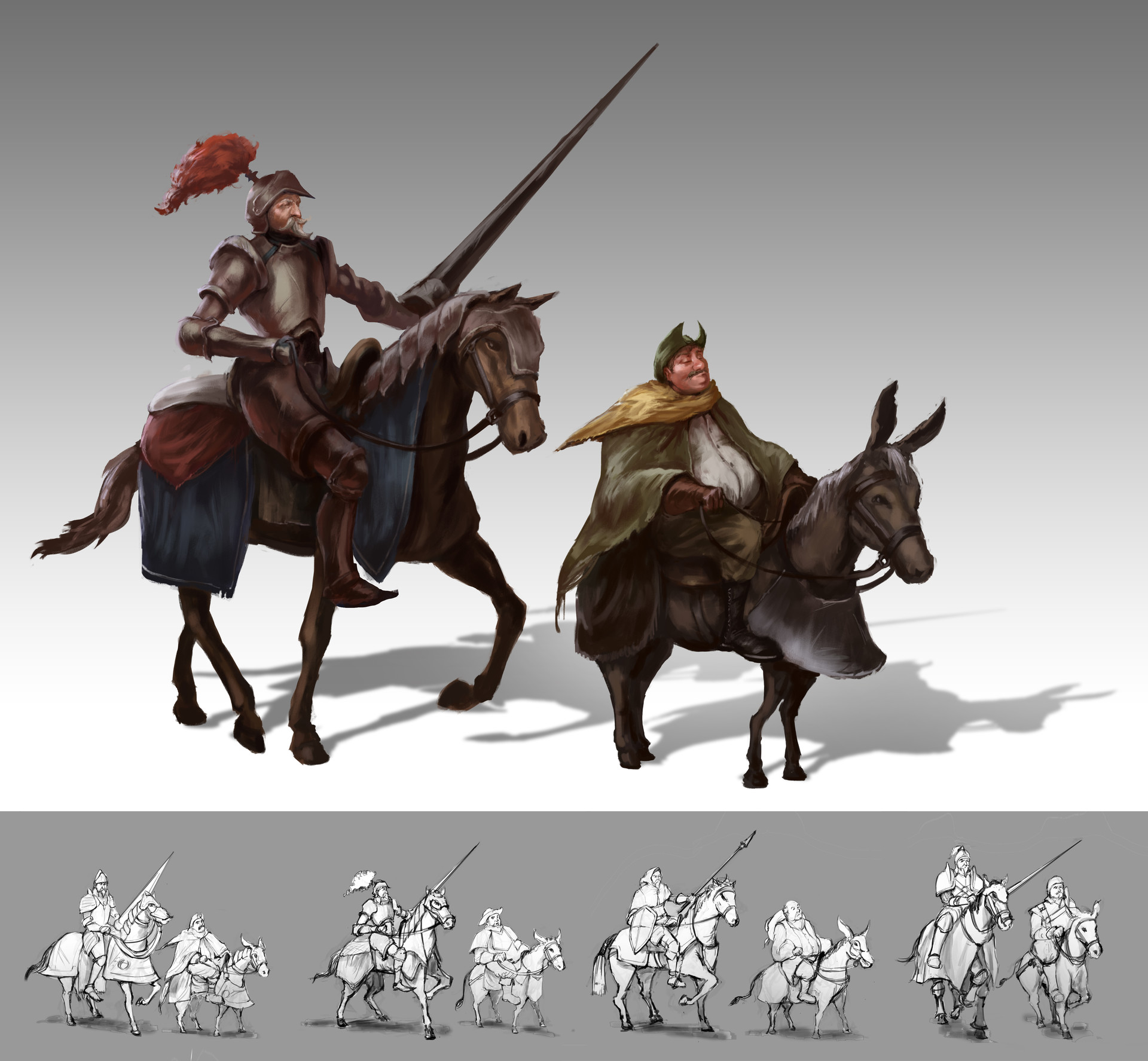 ArtStation - Don Quixote