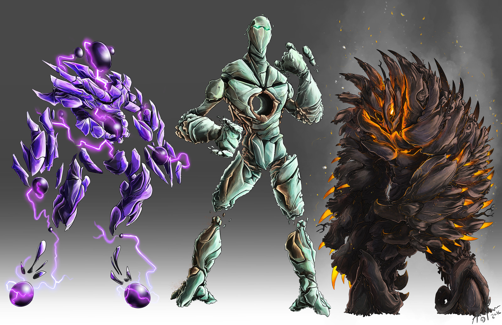 Aaron Pearce - Concept art for Characters and Creatures