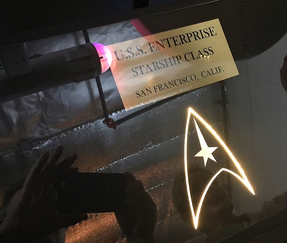 Steve Neill - 66 inch scratch built TOS Enterprise